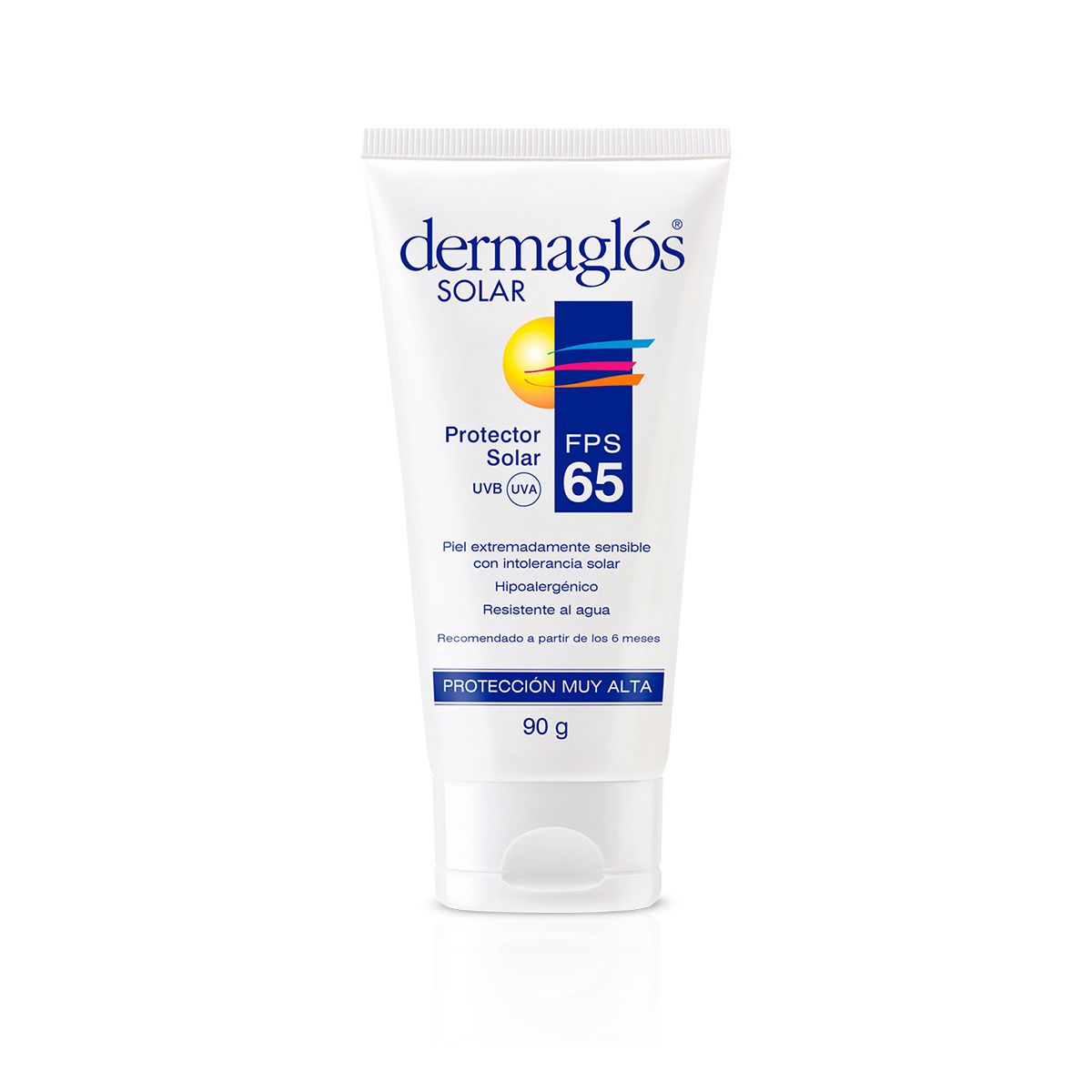 DERMAGLOS LINEA SOLAR FPS 65 RA CREMA X 90 GR - Farmalife