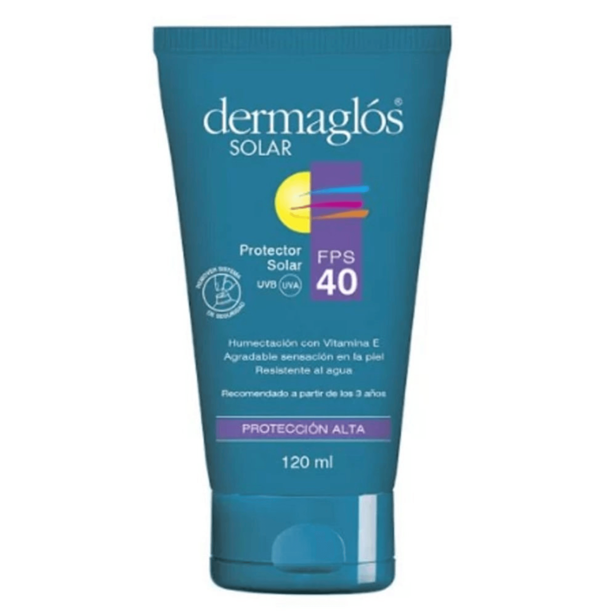DERMAGLOS LINEA SOLAR FPS 40 EMULSION X 120 ML - Farmalife