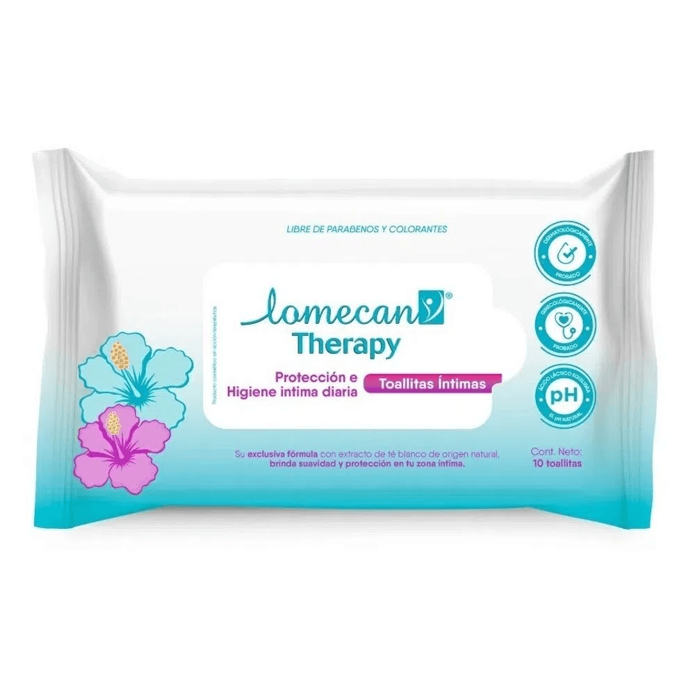 LOMECAN V THERAPY TOALLITAS 10 UN - Farmalife