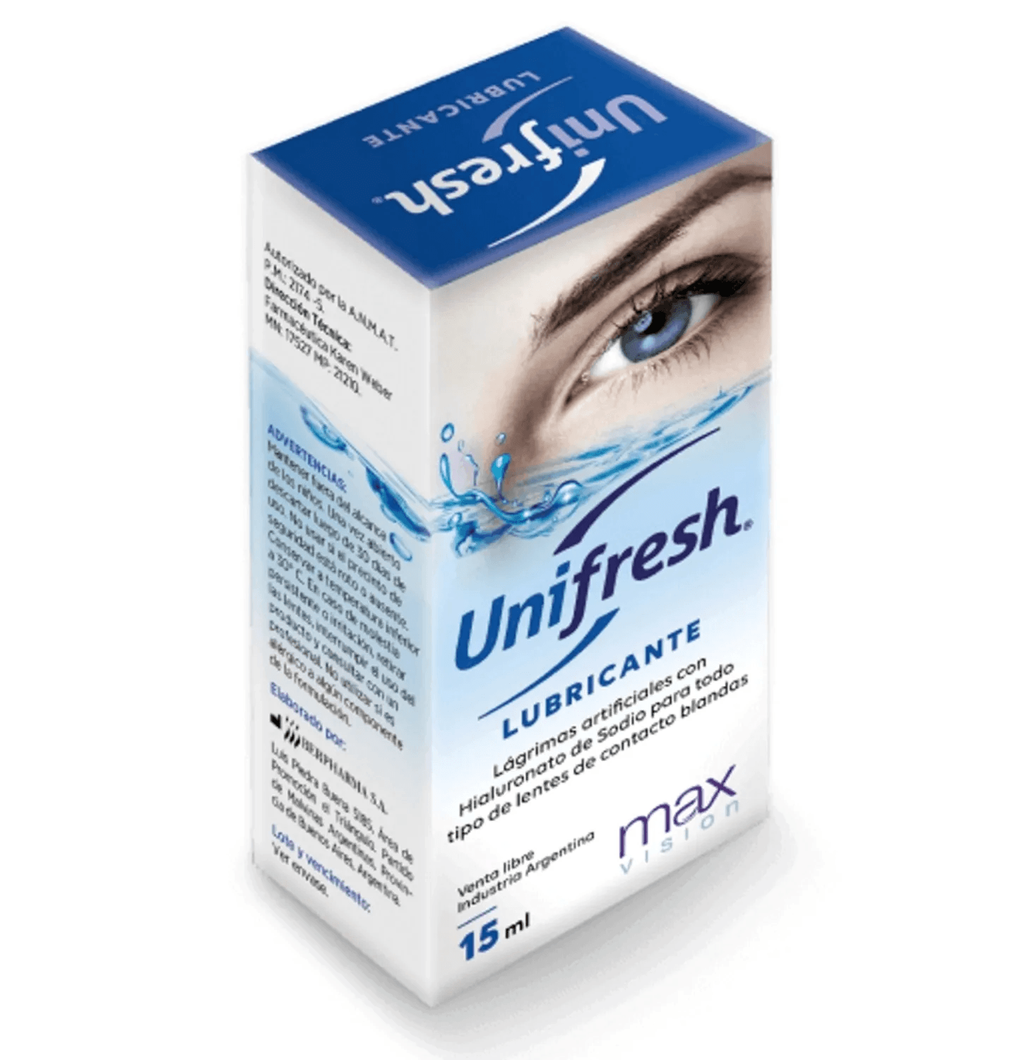 UNIFRESH LUBRICANTE ENVASE X 15 ML - Farmalife