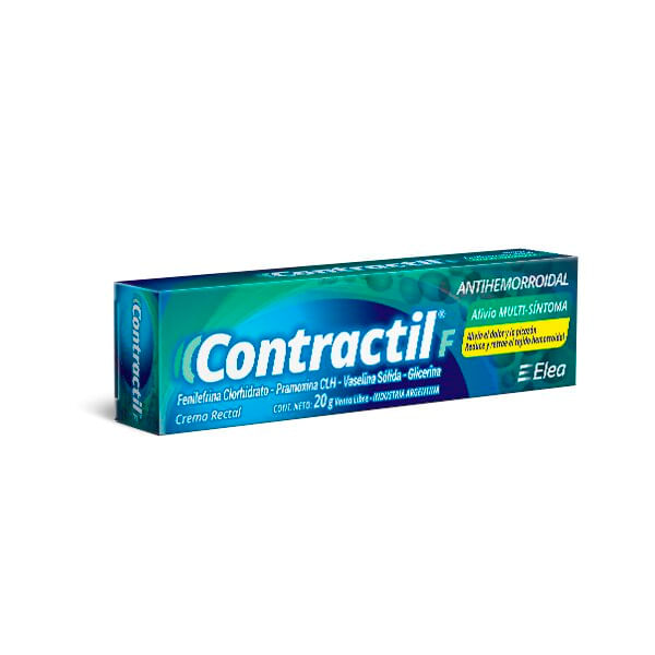CONTRACTIL F ANTIHEMORROIDAL CREMA X 20 GR - Farmalife