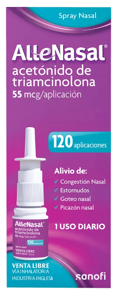 ALLENASAL SPRAY NASAL X 120 DOSIS - Farmalife