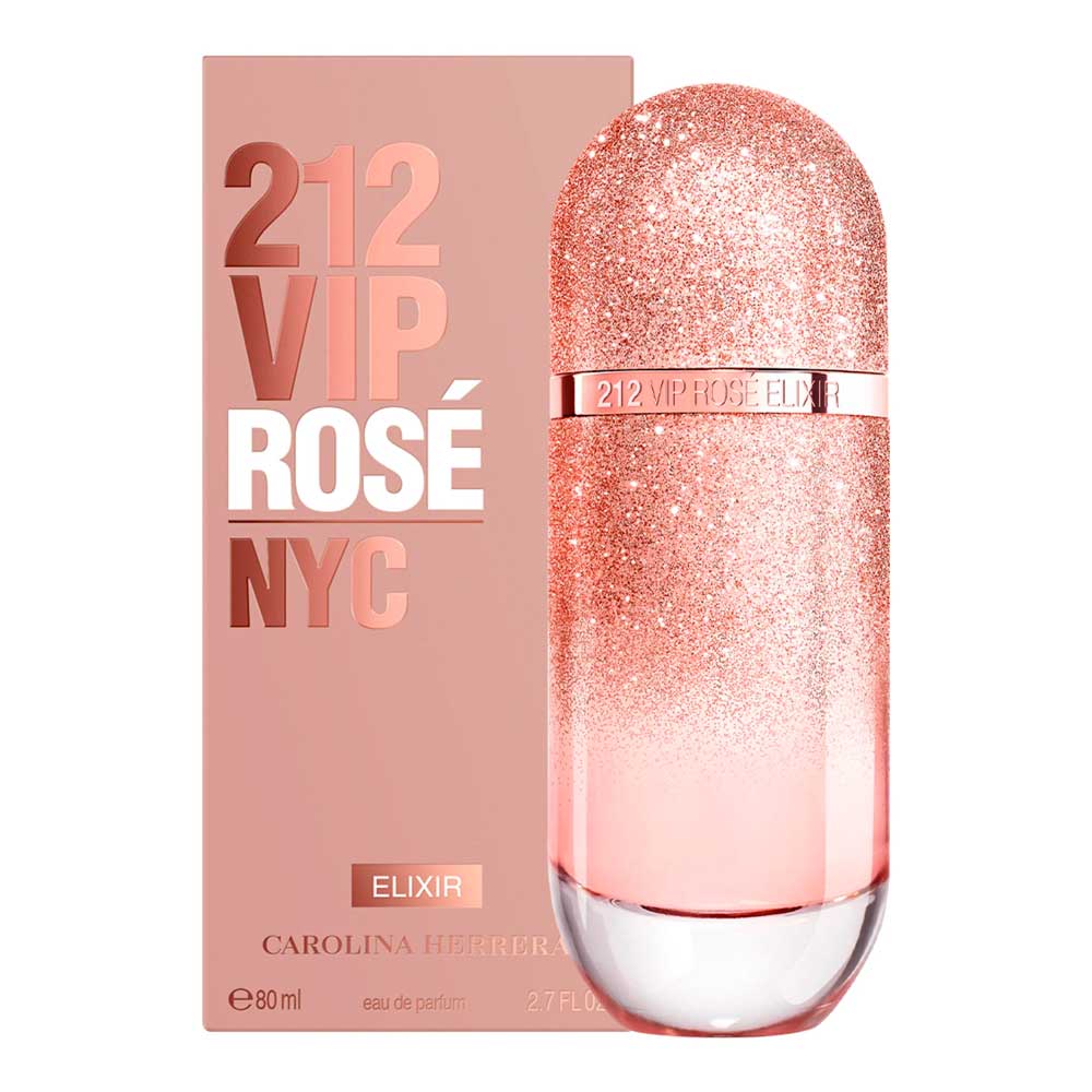 CAROLINA HERRERA 212 VIP ROSÉ ELIXIR FEM EDP X 80ML - Farmalife