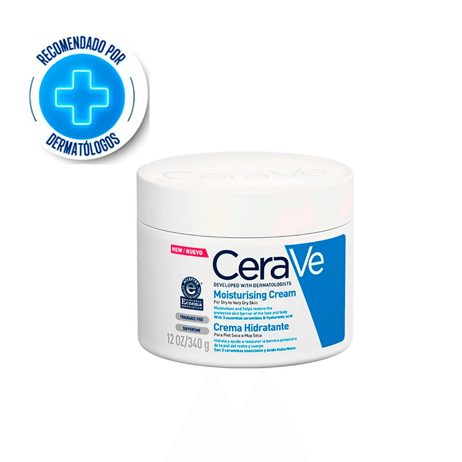 Cerave Crema Hidratante para piel seca a muy seca x 354 ml - Farmalife