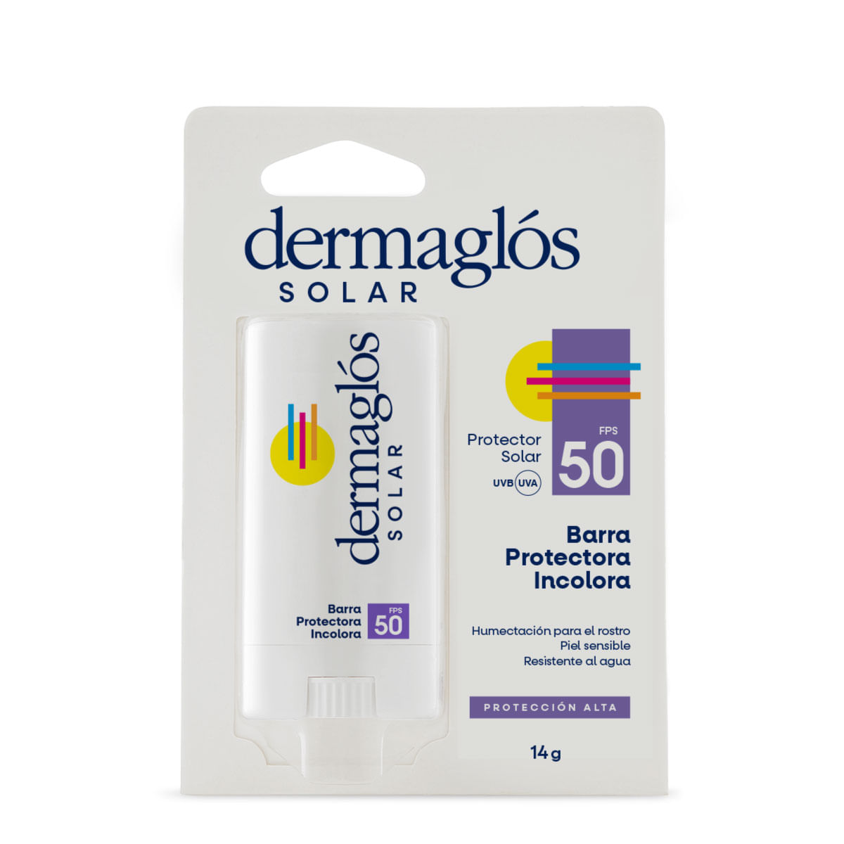 Dermaglós Solar Barra Protectora FPS 50 X 14G - Farmalife