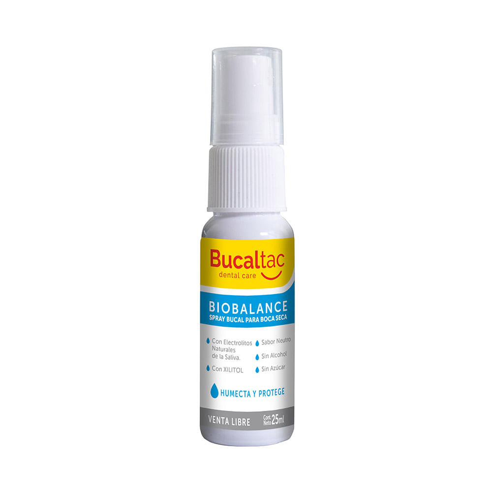 Bucal Tac Biobalance Spray Bucal Para Boca Seca. 25 Ml. - Farmalife