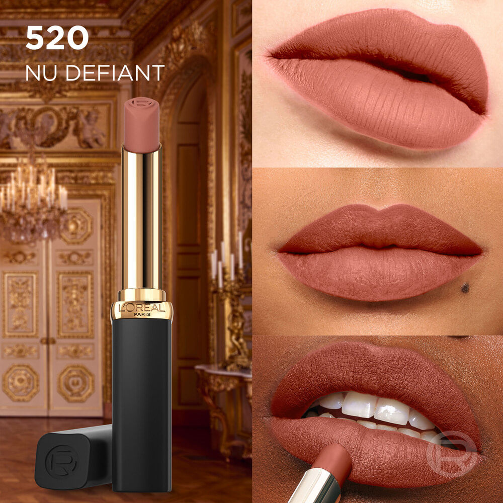 Labial Matte L'Oréal Paris Color Riche Tono Le Nude Defiant - Farmalife